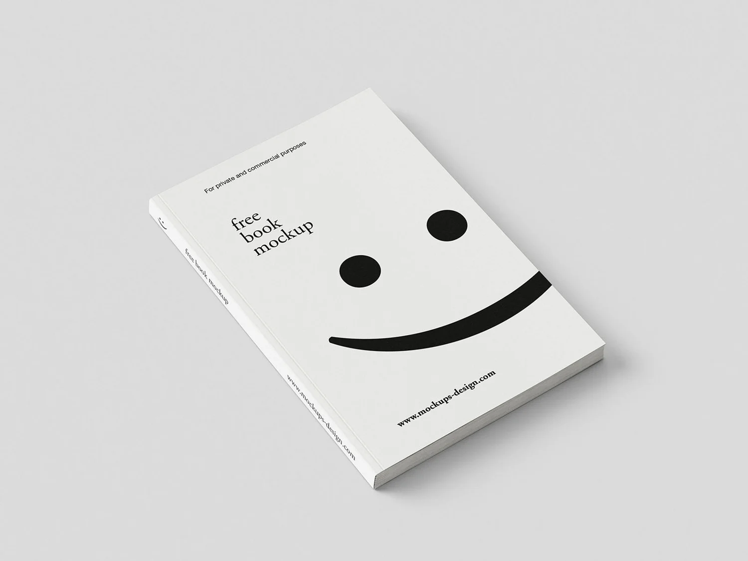 Free Minimal Book Mockup