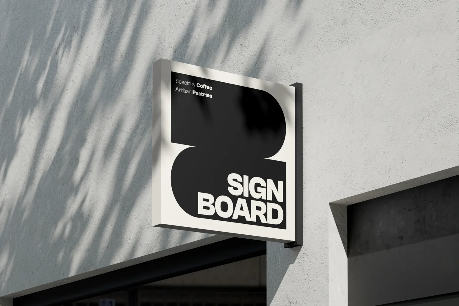 Sign Board Mockup