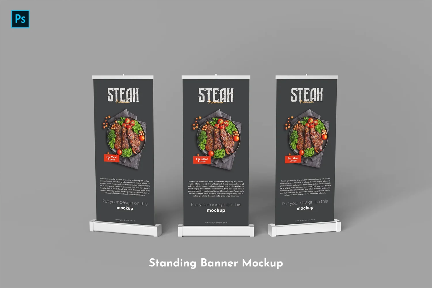 Standing Banner Mockup