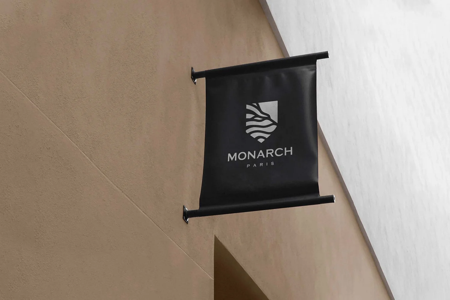 Fabric Sign Mockup