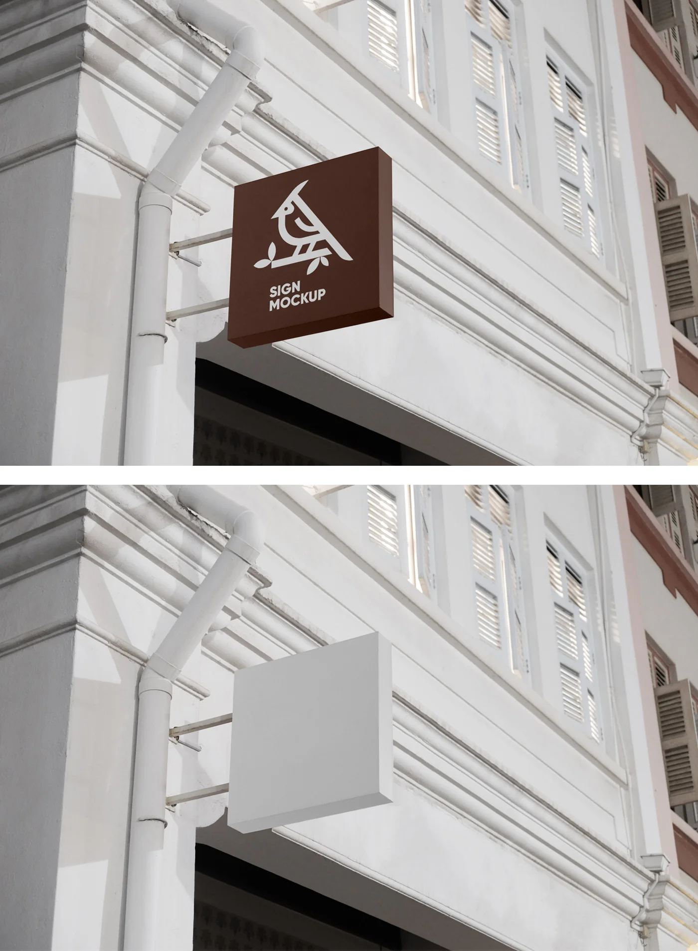 Elevation Sign Mockup