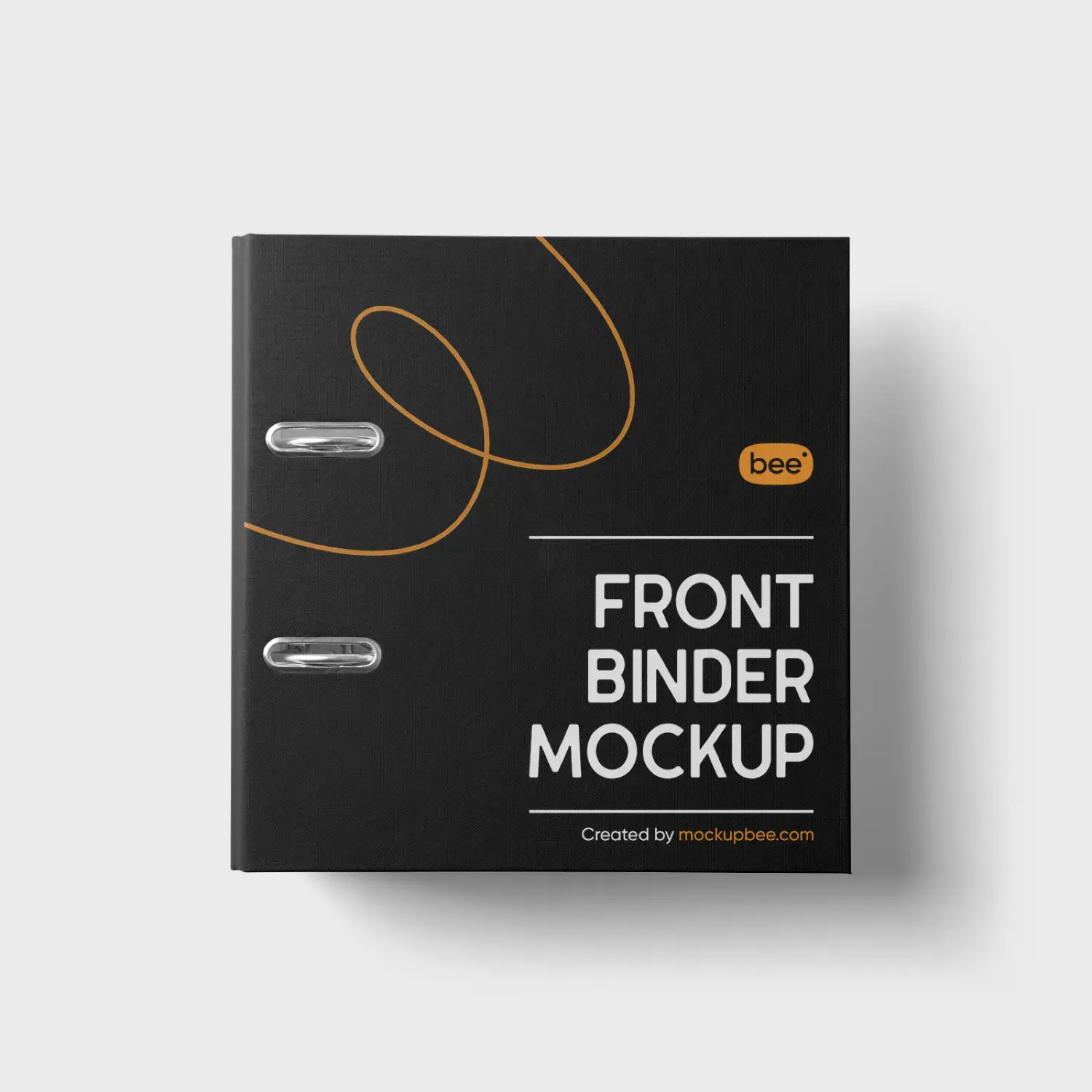 Free Front Binder Mockup