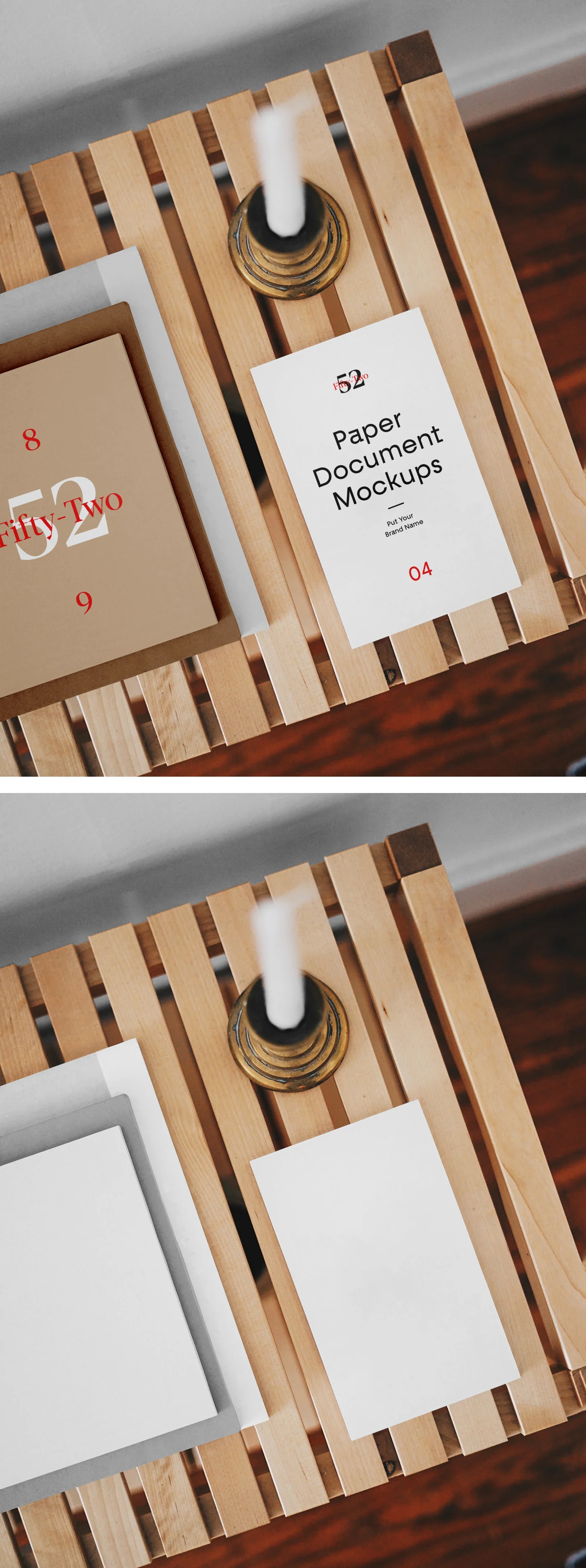 Paper Document Mockups