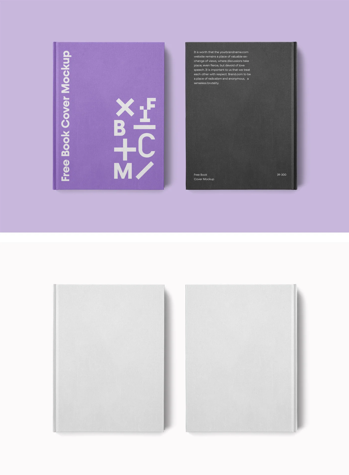 Free Book Covers Mockup